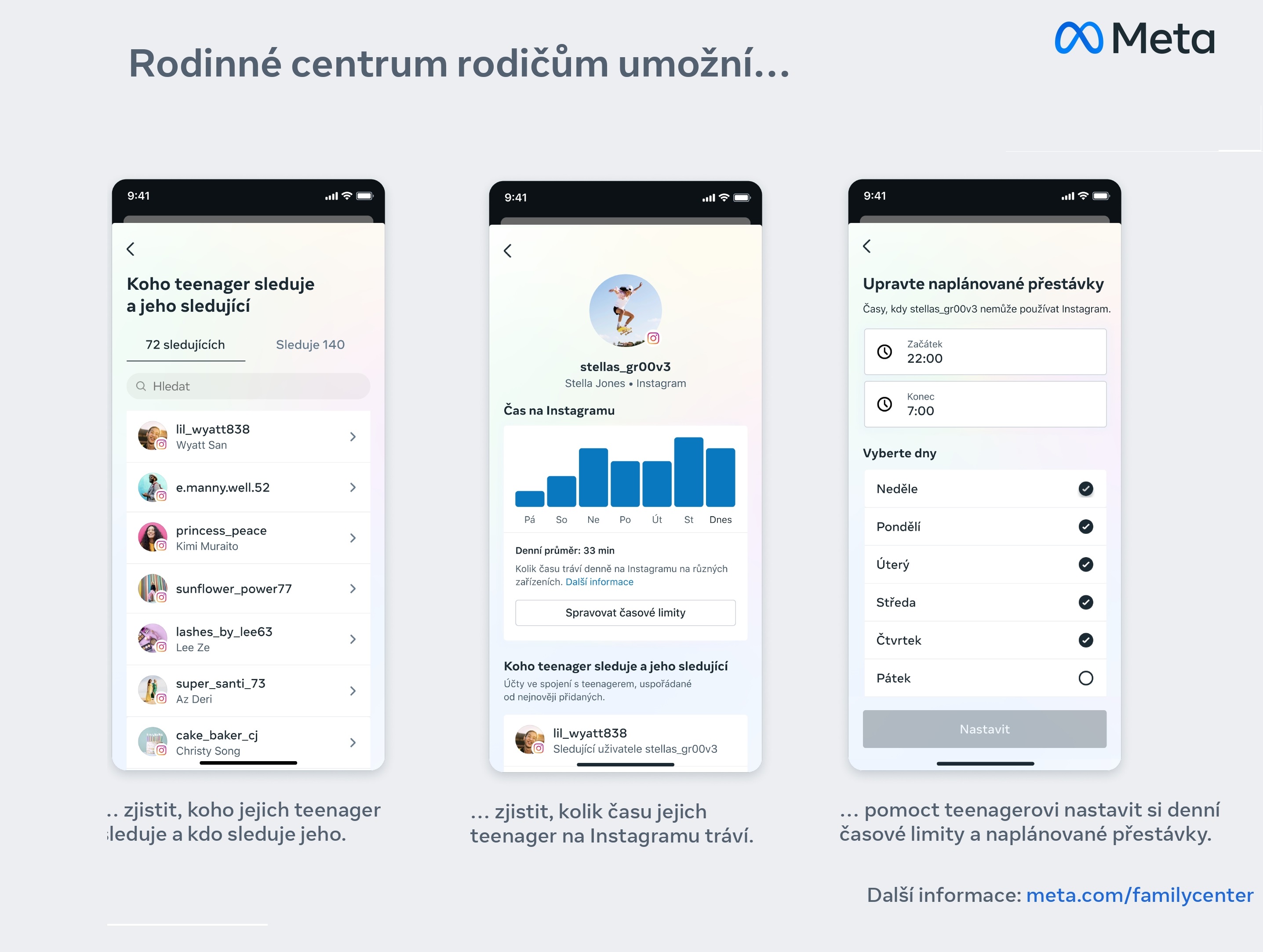 Meta v Česku spustí na Instagramu nové bezpečnostní funkce pro rodiče a teenagery. Reels ...